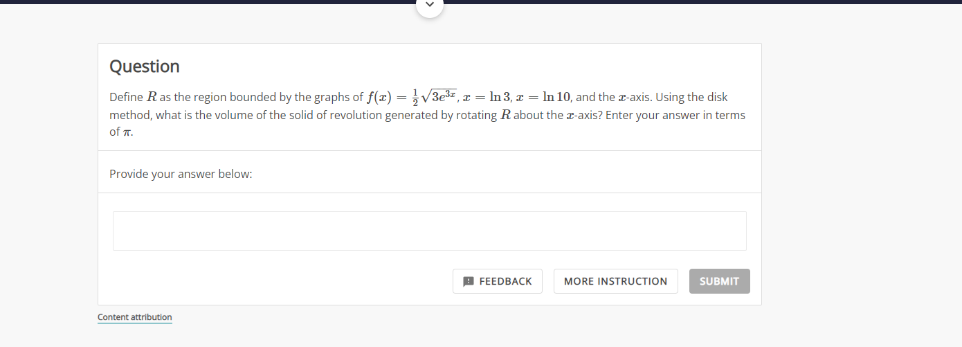 Solved Question Define R as the region bounded by the graphs | Chegg.com