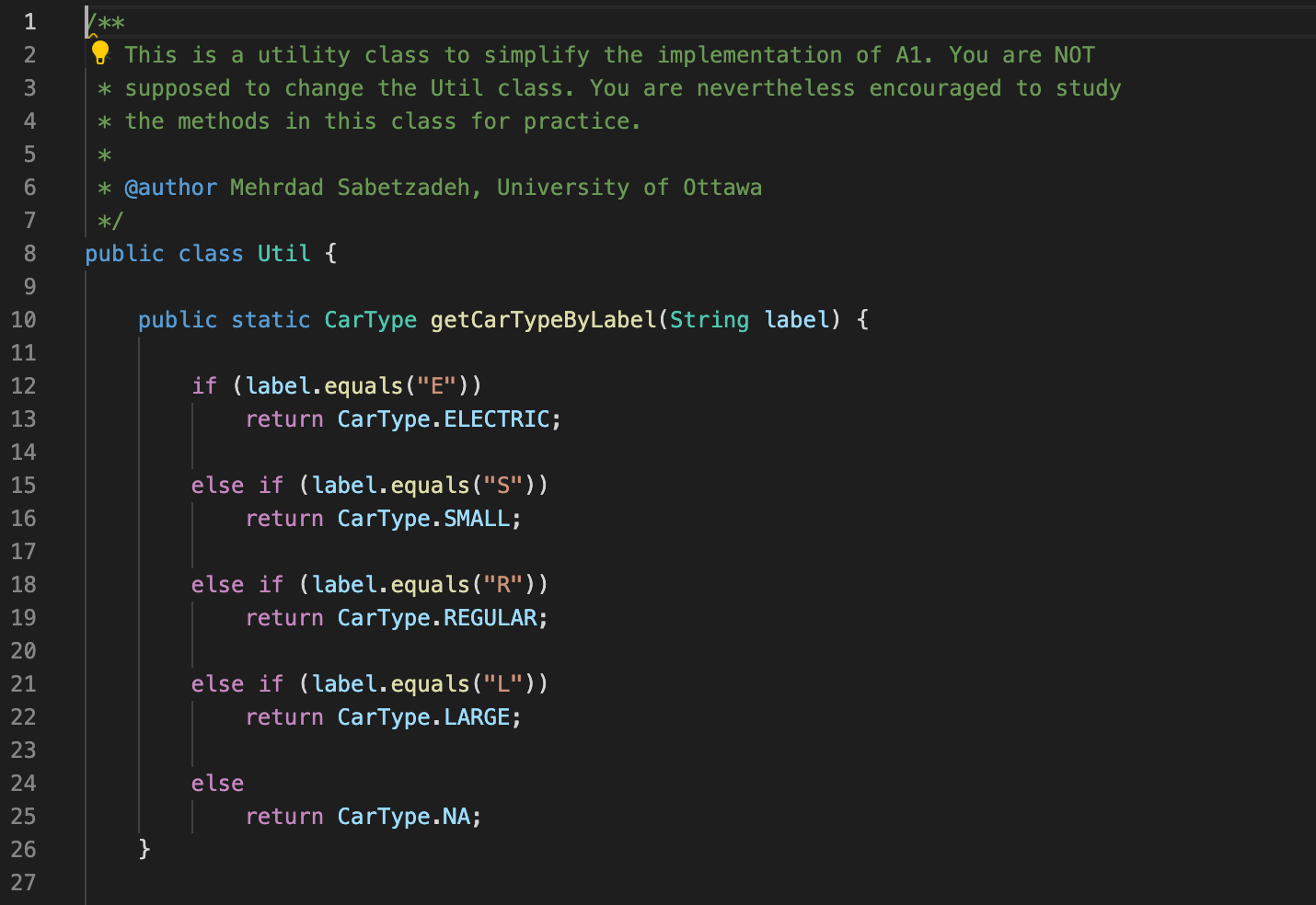 Solved Task 3. Complete / revise the ParkingLot class. For | Chegg.com