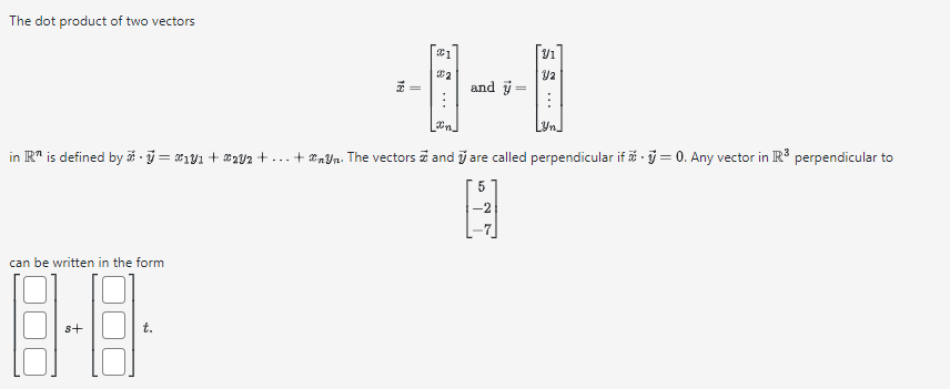 find a vector orthogonal to both (1,1,0) and to | Chegg.com