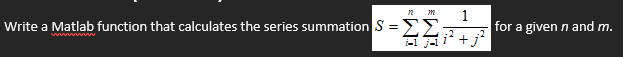 Solved 2 m Write a Matlab function that calculates the | Chegg.com
