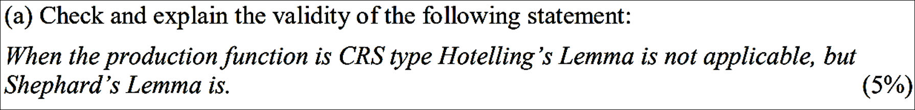 Solved (a) Check and explain the validity of the following | Chegg.com