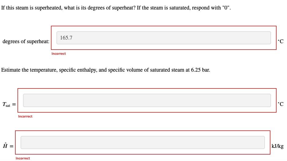 Solved What are the specific enthalpy, H^, and specific | Chegg.com