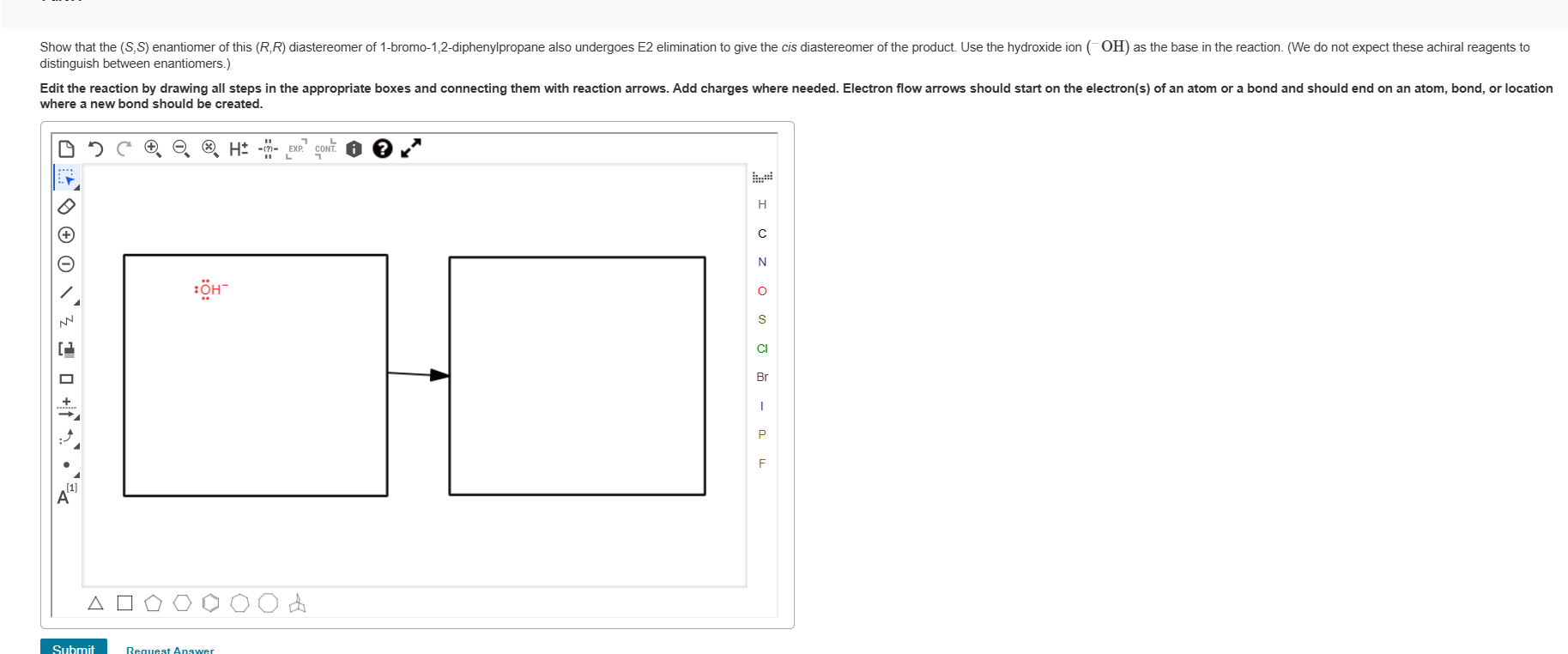 Solved by an EXPERT distinguish between enantiomers.) ﻿where a new bond | Chegg.com