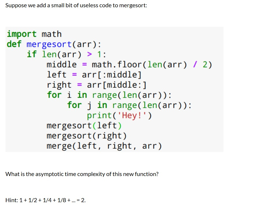 Solved Suppose we add a small bit of useless code to | Chegg.com