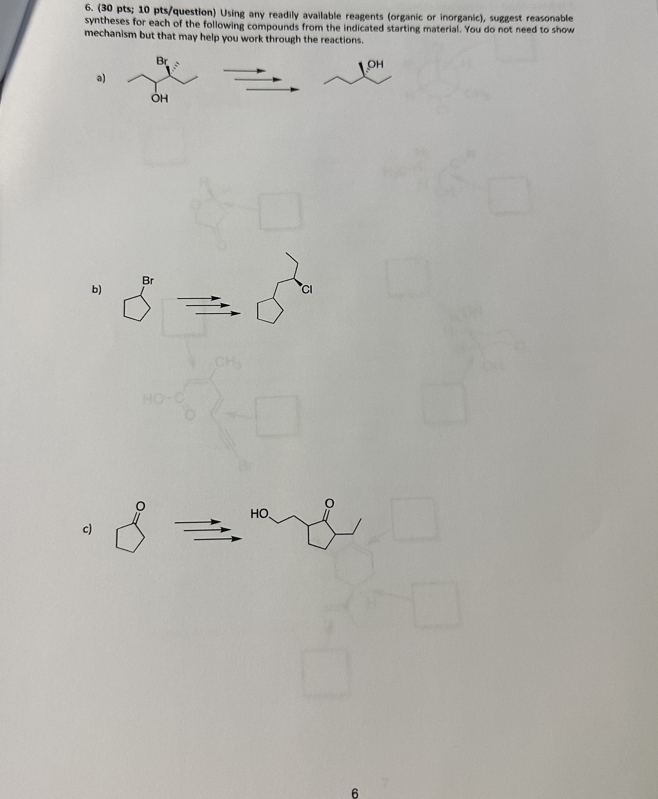 Solved 6. ( 30pts;10pts/ question) Using any readily | Chegg.com
