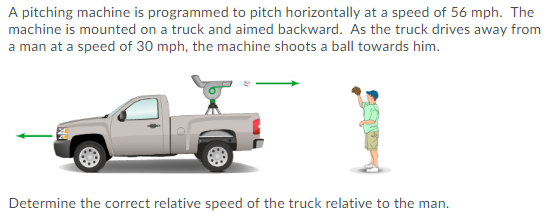 Solved A pitching machine is programmed to pitch | Chegg.com