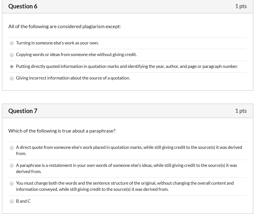 Solved Question 6 1 pts All of the following are considered | Chegg.com