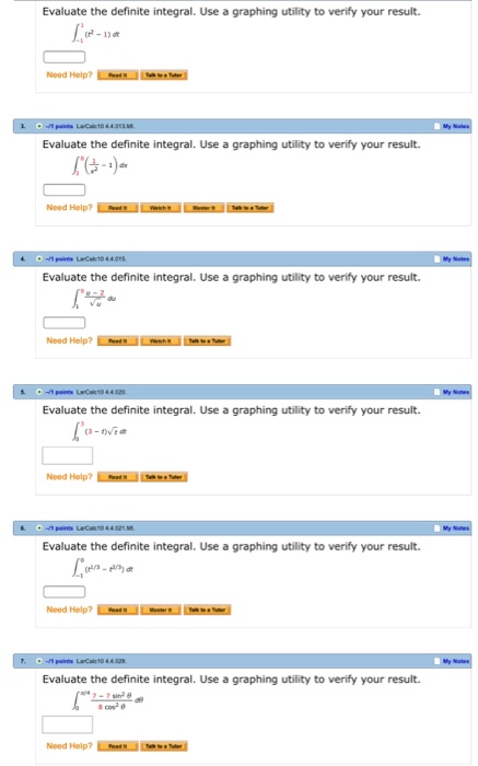 Solved Consider the following integral. -18 Use a graphing | Chegg.com