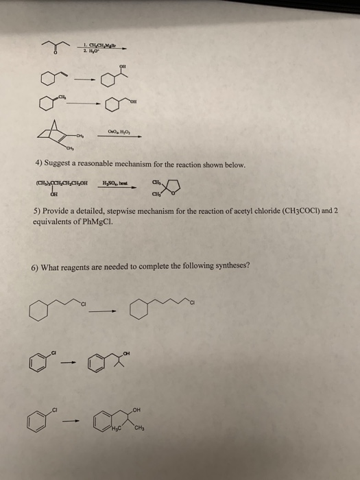 Solved Chapters 10&11 1) Provide the major organic product | Chegg.com