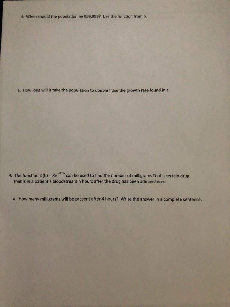 Solved Math 1314 Lab Module 3 Name Instructions: Work each | Chegg.com