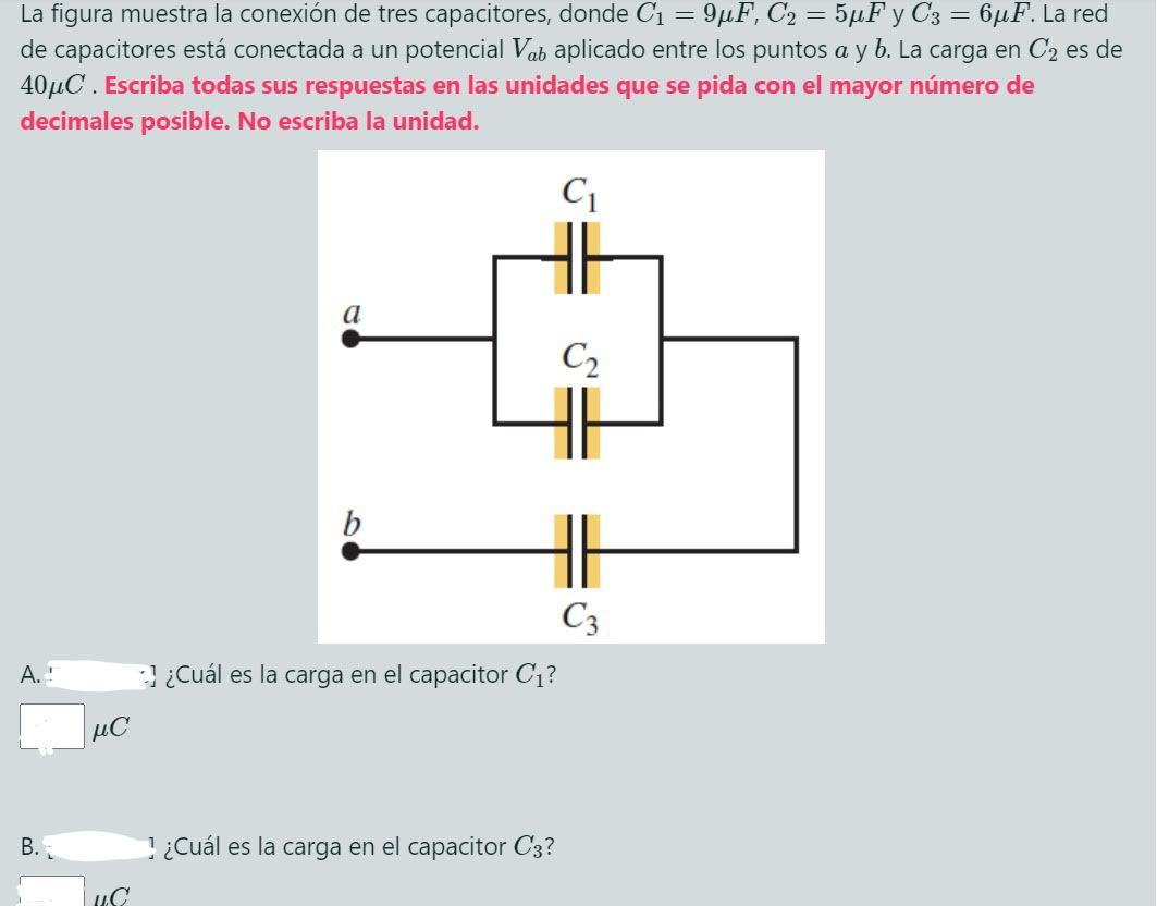 Solved The figure shows the connection of three capacitors, | Chegg.com