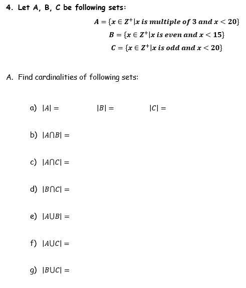 Solved 3. Let A={1,2,3}, and B={3,9} be sets. Decide whether | Chegg.com