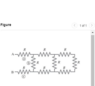 Solved Determine the equivalent resistance of the "ladder" | Chegg.com