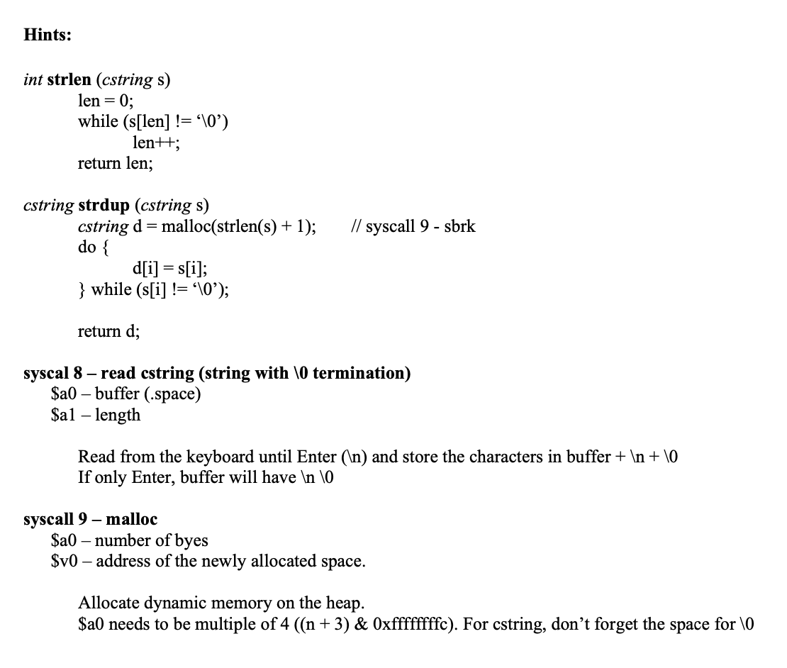 Solved Description C String Is A C Language String That 7751