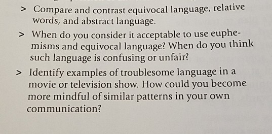 Solved > How might the language a person uses influence his | Chegg.com