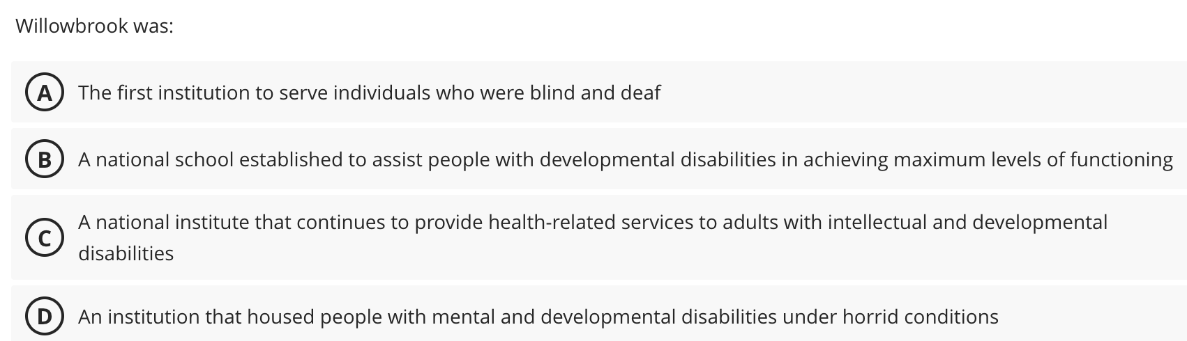 Solved Disability simulations accurately portray what it | Chegg.com
