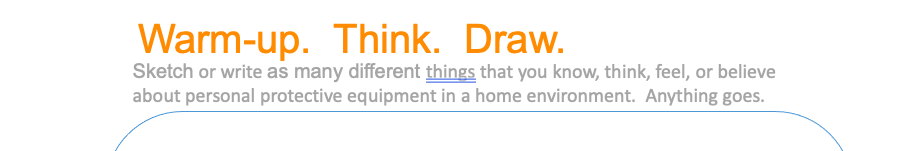 Warm-up. Think. Draw. Sketch or write as many | Chegg.com