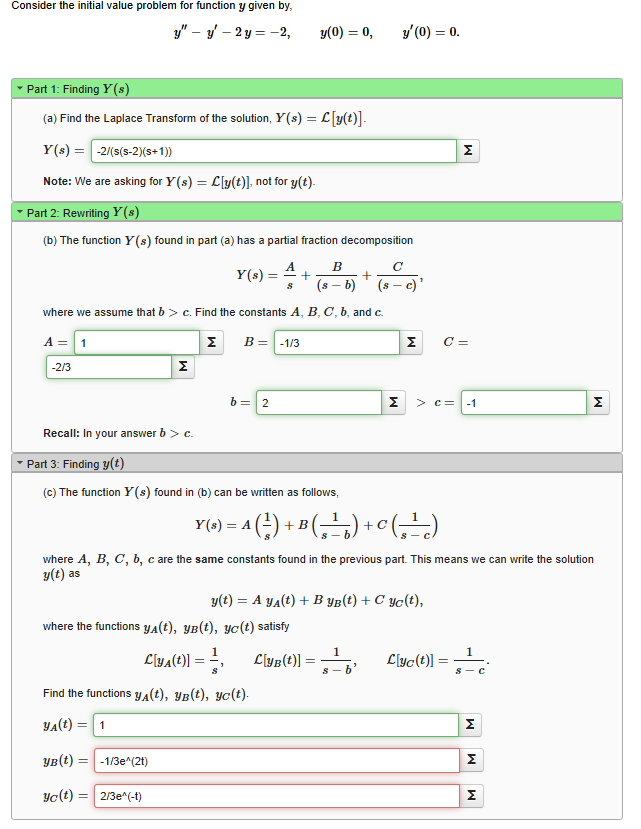 Solved Consider the initial value problem for function y | Chegg.com