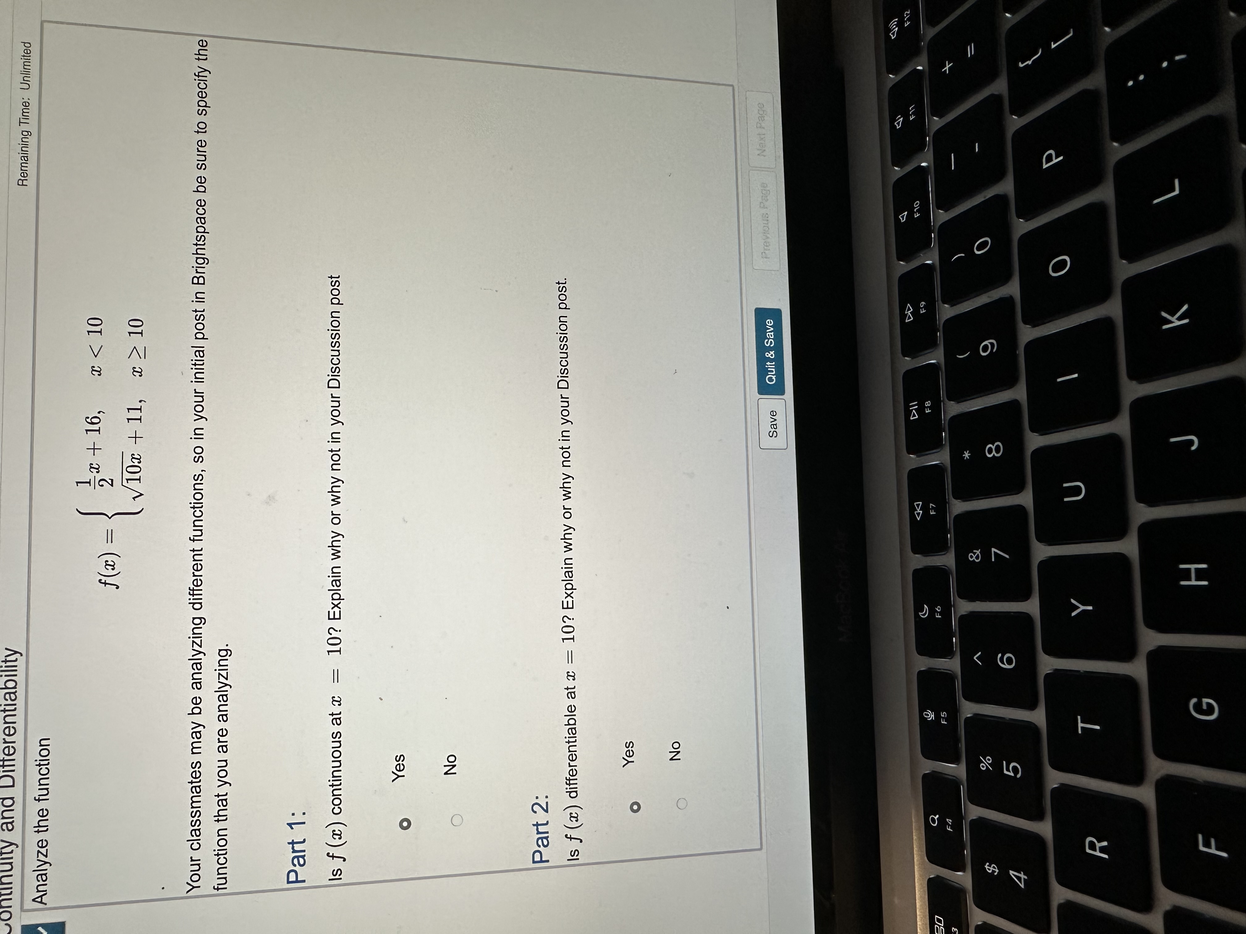 Solved Analyze the function f(x)=⎩⎨⎧21x+16,10x+11,x
