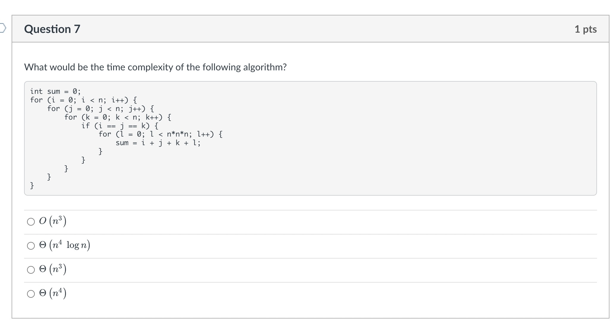 Solved Int Sum 0 For I0i 