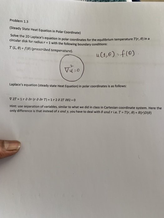 Solving Heat Equation In Polar Coordinates - Tessshebaylo