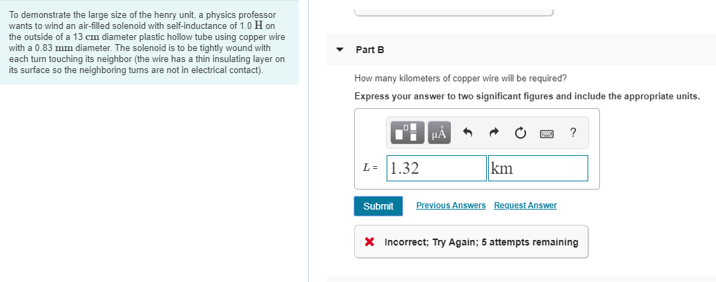 Solved To demonstrate the large size of the henry unit, a | Chegg.com