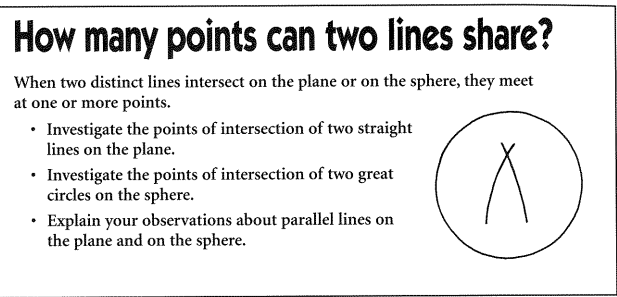 Solved How many points can two lines share? When two | Chegg.com