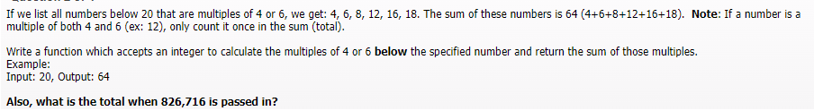 Solved If we list all numbers below 20 that are multiples of | Chegg.com