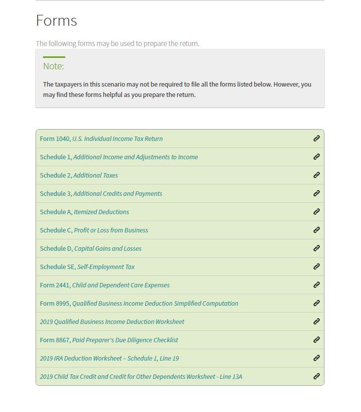 Taxpayer Information Taxpayer name: Taxpayer SSN: | Chegg.com