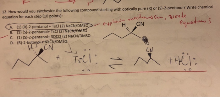 Solved 12. How would you synthesize the following compound | Chegg.com