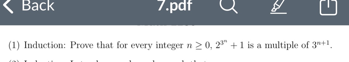 Solved Induction: Prove that for every integer n≥0,23n+1 ﻿is | Chegg.com