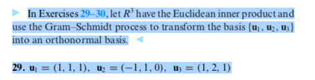 Solved In Exercises 29–30, let R3 have the Euclidean inner | Chegg.com