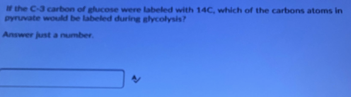Solved If the C-3 carbon of glucose were labeled with 14C, | Chegg.com