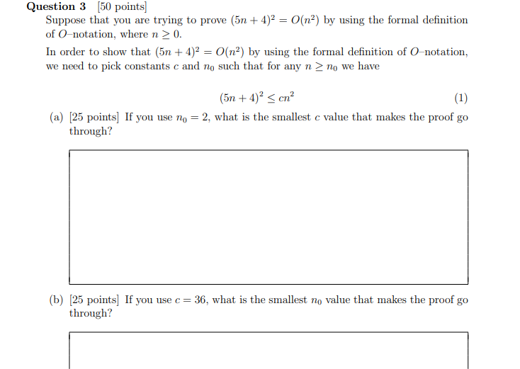 Solved Question 3[50 points ] Suppose that you are trying to | Chegg.com