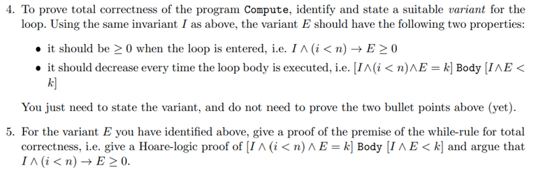 Solved Here Is A Difficult Question On Program Correctness