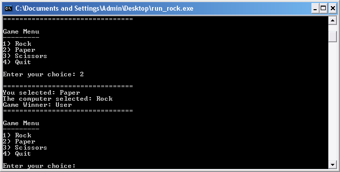 Solved Write a Python code that allows a user to play a | Chegg.com