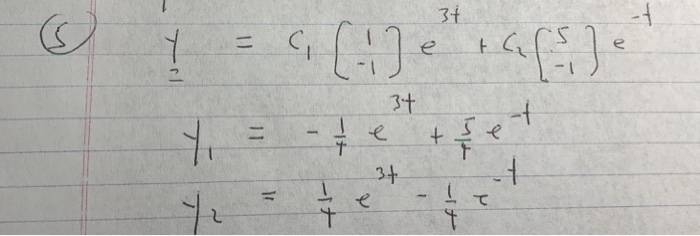 Solved 5. (25) y' Ay onsider the matrix initial value | Chegg.com