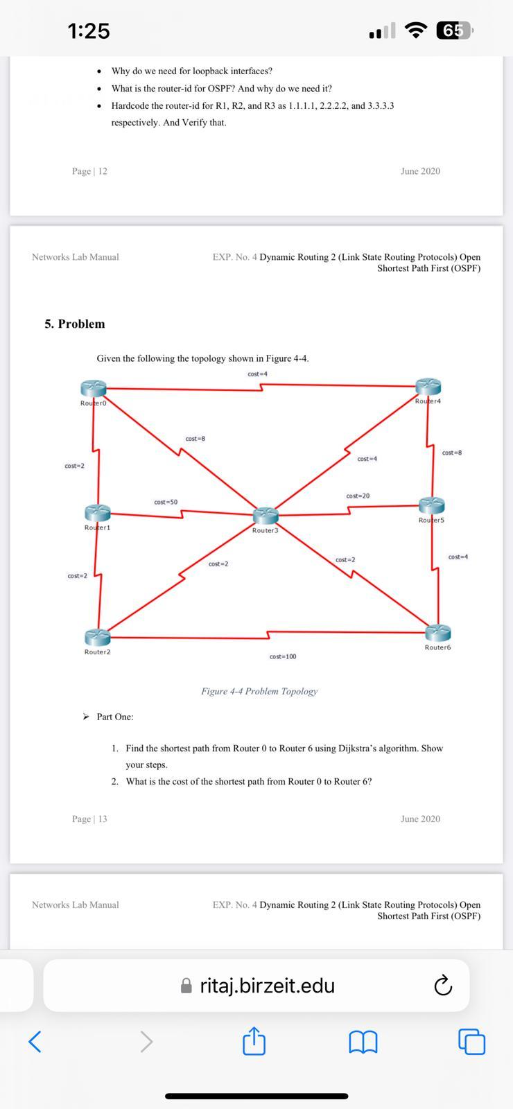 Solved - Why do we need for loopback interfaces? - What is | Chegg.com