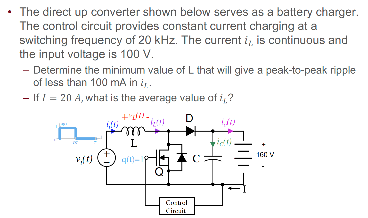 Solved - The direct up converter shown below serves as a | Chegg.com