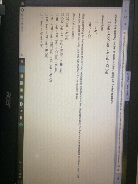 Solved HAPTER 4-TYPES OF CHEMICAL REACTIONS AND SOLUTION | Chegg.com