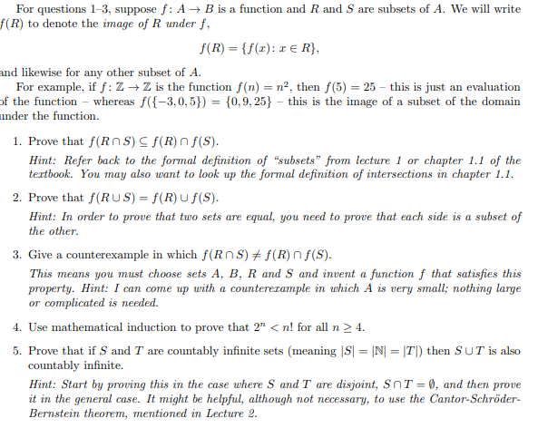 Solved Please answer questions 1-5 they arent too difficult | Chegg.com