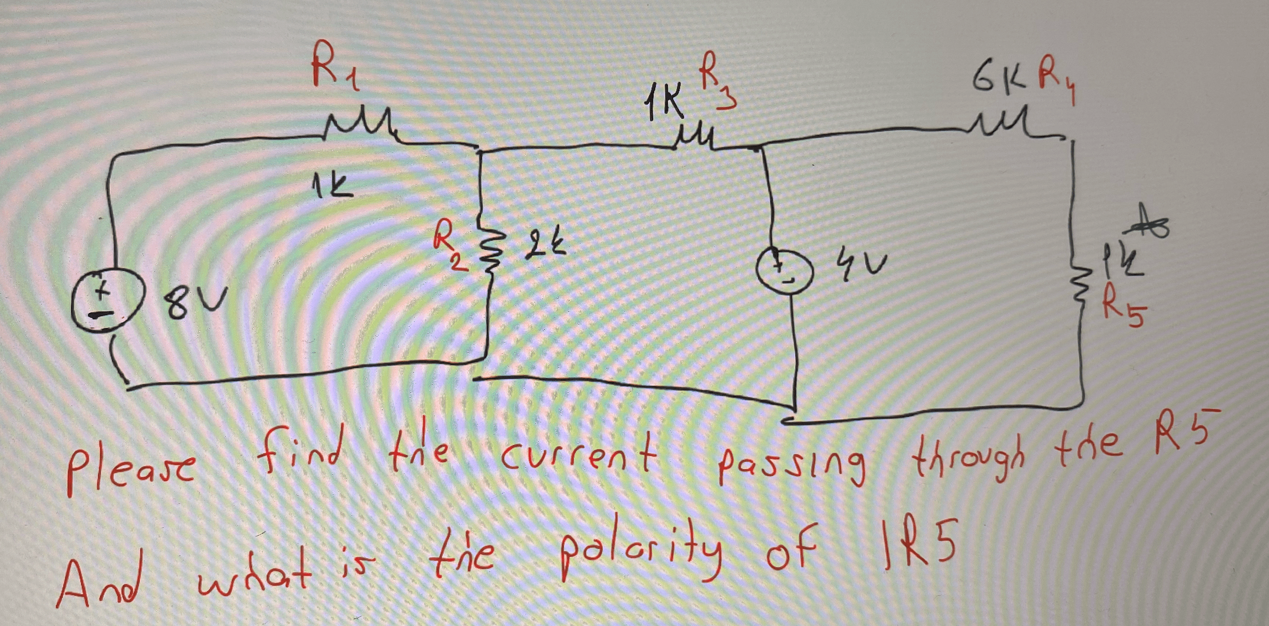 Solved please find the current passing through the ks And | Chegg.com