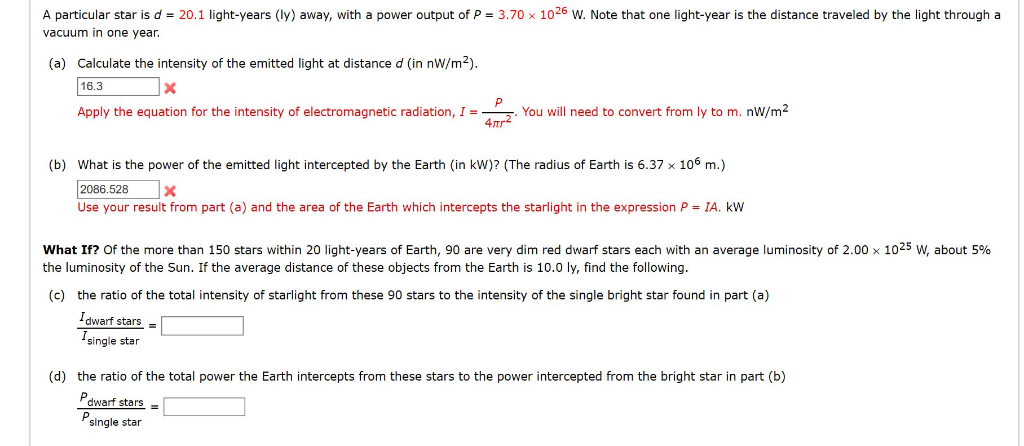Equation For Light Years - Tessshebaylo