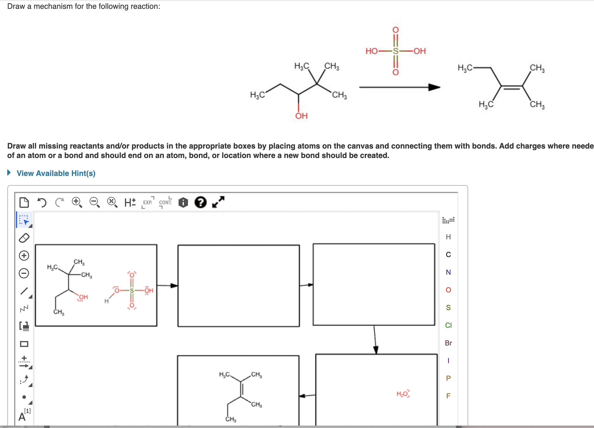 Solved Draw a mechanism for the following reaction:Draw all | Chegg.com
