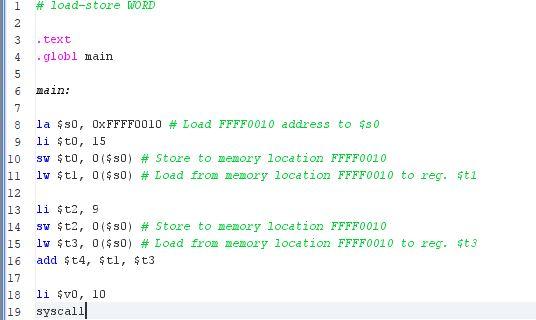 Solved Change this MIPS code to RISC-V Assembly using | Chegg.com