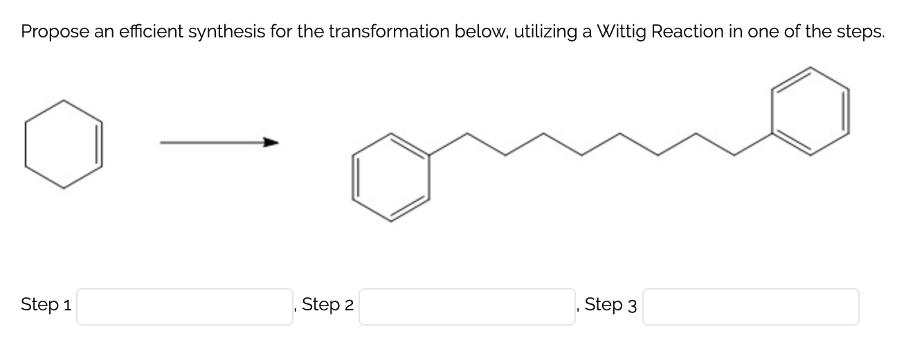 Solved Propose an efficient synthesis for the transformation | Chegg.com