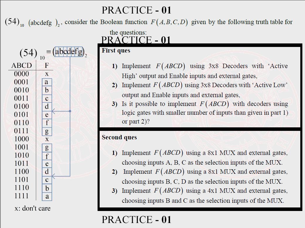 Solved PRACTICE - 01 (54) ₁0 (abcdefg),, consider the | Chegg.com