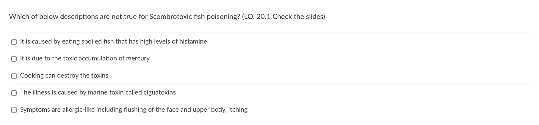 Solved Which of below descriptions are not true for | Chegg.com