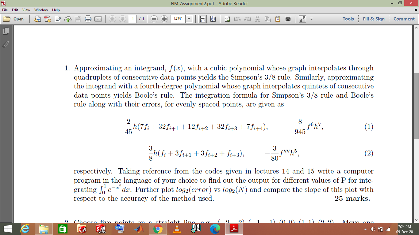Is W 2015 NM-Assignment2.pdf - Adobe Reader File Edit | Chegg.com