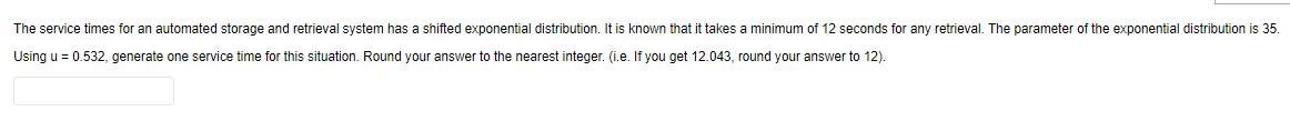 Solved Derive An Inverse Transform Algorithm For Generating